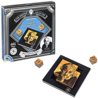 Einsteins Six Square Challenges 3D Brain Teaser Puzzle - Bed Bath ...