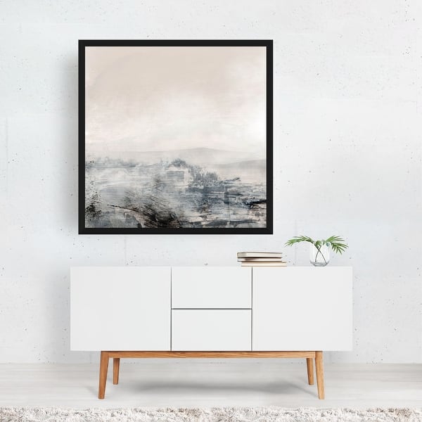 Distant Painting Abstract Landscape Minimal Nature Art Print/Poster ...