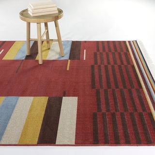 Nilsson Modern Color Block Area Rug - Bed Bath & Beyond - 40327983