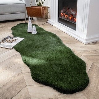 Sage Green Faux Rabbit Fake Fur Fuzzy Soft Fluffy Plush Cozy Shaggy ...