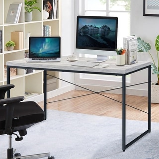 Topcraft Computer Desk, Antique White & Black - Bed Bath & Beyond ...