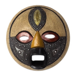 Novica Handmade Third Eye African Wood Mask - Bed Bath & Beyond - 36786830