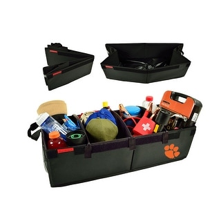 NCAA Clemson Tigers Heavy Duty Rigid-Base Trunk Organizer with ...