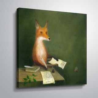 Michael Drayton Writing poly-olbion Gallery Wrapped Canvas - Bed Bath ...