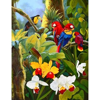 Tropical Fantasy Gallery Wrap - Bed Bath & Beyond - 38216360