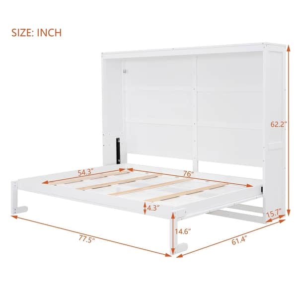 Merax Murphy Bed Wall Bed - Bed Bath & Beyond - 39467861
