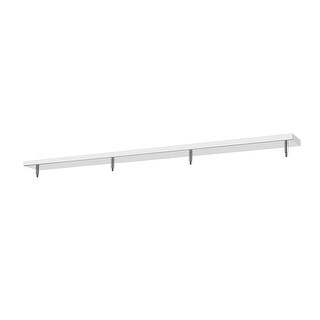 Multi Point Canopy by Z-Lite 4 Light Ceiling Plate in Chrome - Bed Bath ...