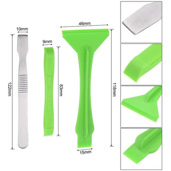 7 in 1 Electronics Repair Tool Kit, Metal Pry Bar Set for Screen ...