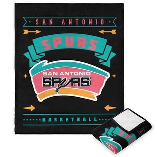 NBA Hardwood Classic Spurs Silk Touch Throw - Bed Bath & Beyond - 39896752