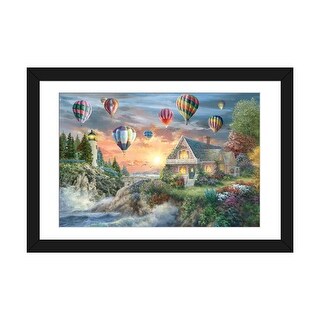 iCanvas "Balloons Over Sunset Cove" by Nicky Boehme - Bed Bath & Beyond ...