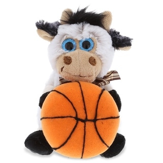 DolliBu Cow Stuffed Animal with Basketball Plush - 7 Inch - Bed Bath ...
