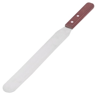 Household Kitchen Wooden Handle Cake Dessert Spatula Scraper - Bed Bath ...