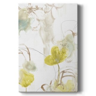 Floral Arc I Premium Gallery Wrapped Canvas - Ready to Hang - Bed Bath ...