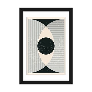 iCanvas "Black And White Geometric Shapes II" by Jay Stanley - Bed Bath ...