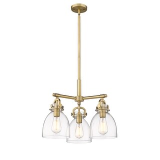 Innovations Lighting Newton Bell - 3 Light 7" Stem Hung Pendant - Bed ...