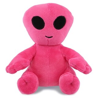 DolliBu Plush Pink Alien Stuffed Toy – Soft Huggable Alien - 6 inches ...