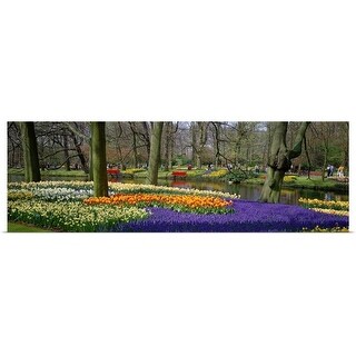 "Keukenhof Garden Lisse The Netherlands" Poster Print - Bed Bath & Beyond - 16873245
