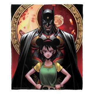 DC Batman Lone Bat and Cub Silk Touch Throw Blanket - Bed Bath & Beyond ...