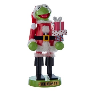 Kurt Adler 10-Inch Disney Kermit The Frog Nutcracker - N/A - Bed Bath ...