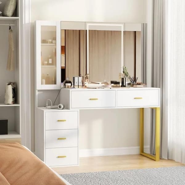 bathroom makeup vanity table