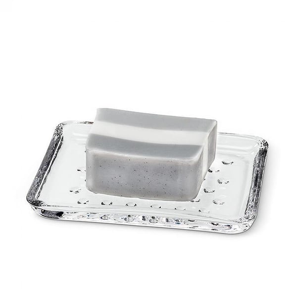 Simple Rectangle Soap Dish - clear - On Sale - Bed Bath & Beyond - 40117190