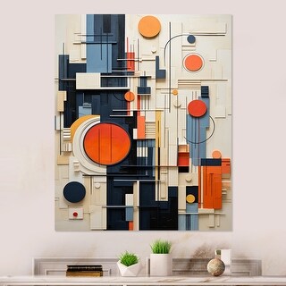 Designart "Constructivism Constructed Horizons VII" Constructivism ...