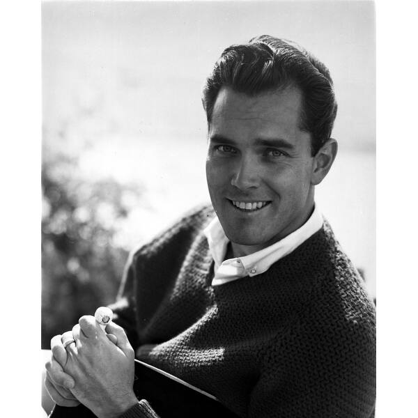 Jeffrey Hunter smiling Photo Print - Bed Bath & Beyond - 25389758