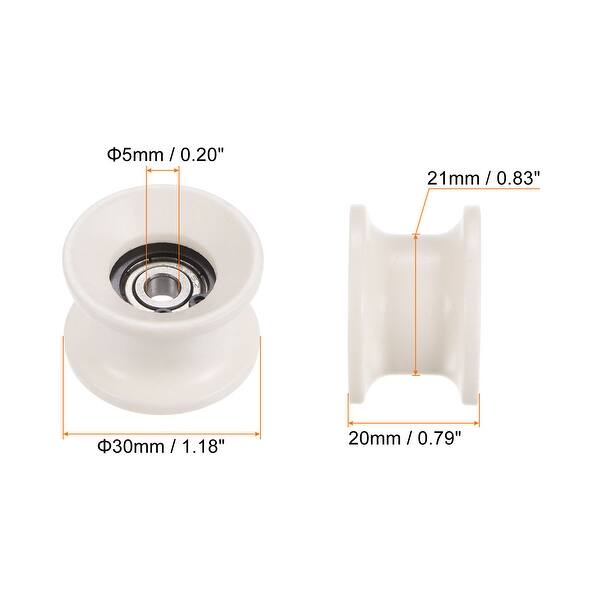 Guide Pulley Wheel Deep Groove Pulley Bearing - Bed Bath & Beyond ...