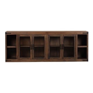 Waylon Rustic Brown Console - 90.35" x 35" - Bed Bath & Beyond - 37871564