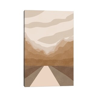 iCanvas "Abstract Mountains" by Tysee Ciage Canvas Print - Bed Bath ...