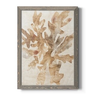 Parchment Coral IV Premium Framed Canvas - Ready to Hang - Bed Bath ...