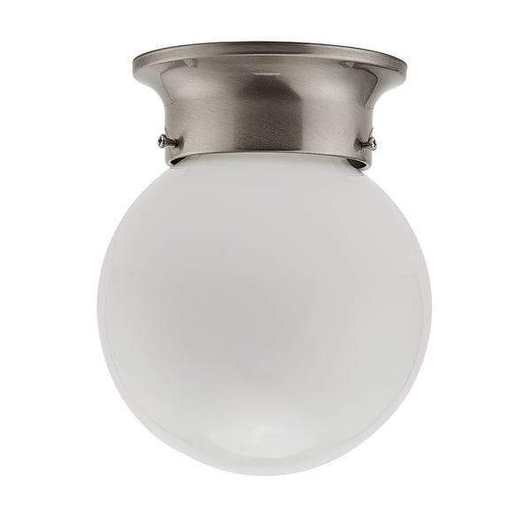 Miseno 1 Light 6" Wide Flush Mount Globe Ceiling Fixture - Bed Bath ...