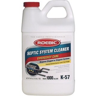 Roebic Laboratories 1/2Gal Septic Cleaner K57-H-6 Unit: EACH - Bed Bath ...