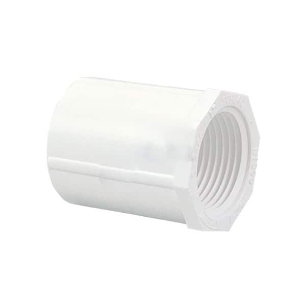 2 in. White Plastic PVC Female Adapter - Bed Bath & Beyond - 39110482