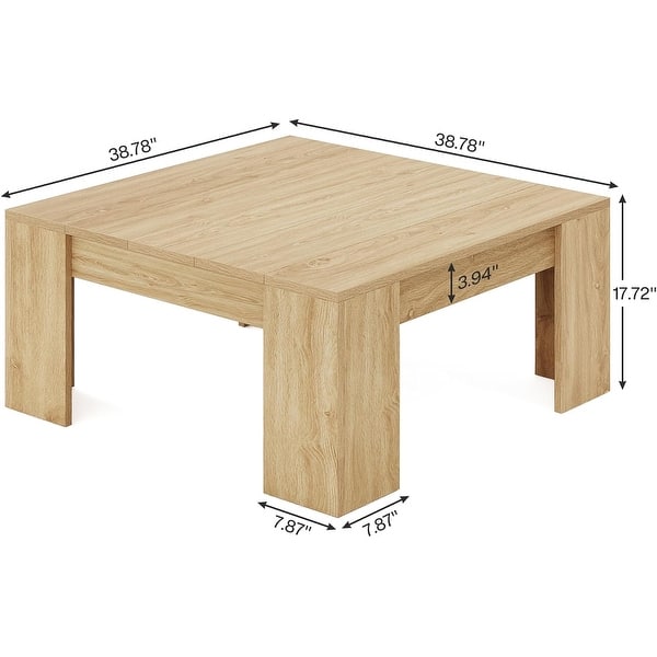 square coffee table dimensions