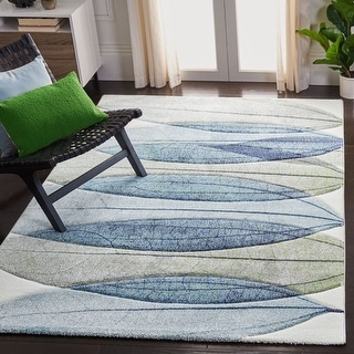 SAFAVIEH Hollywood Mergita Mid-Century Modern Abstract Rug - Bed Bath ...