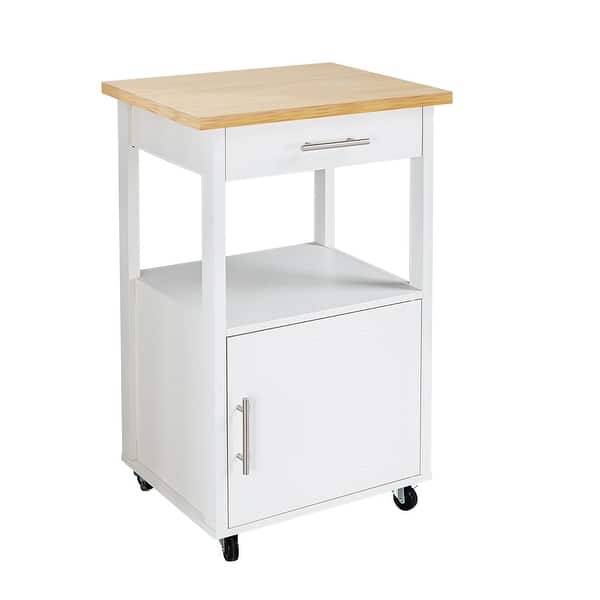 Futzca Kitchen Island Cart with Storage,Rolling Kitchen Island Side ...