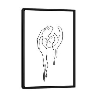 iCanvas "For She Is Fragile" by Dane Khy Framed Canvas Print - Bed Bath ...