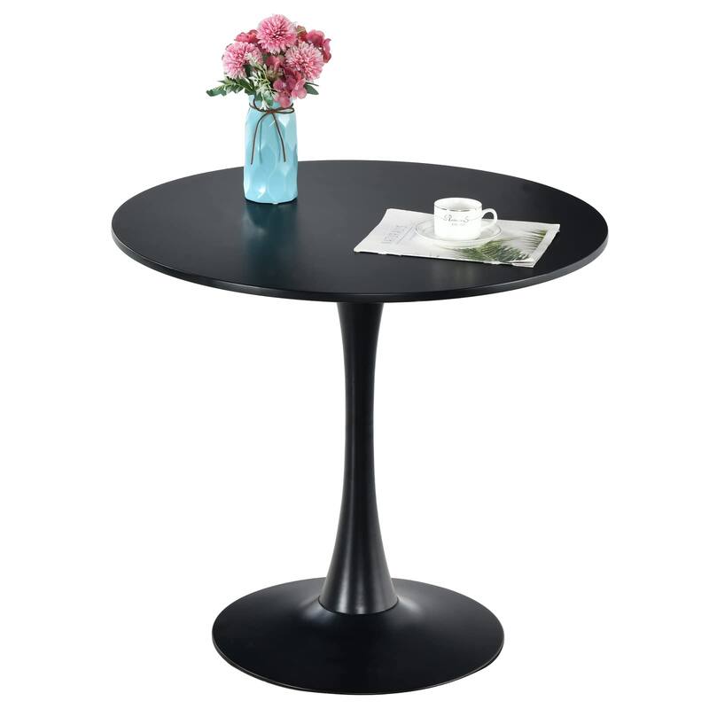 31.5"Modern Round Dining Table End Table Leisure Coffee Table - N/A ...