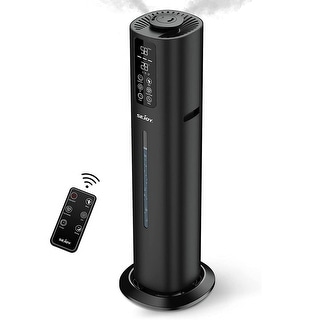 Cool Mist Floor-standing 300ml/h Remote Timer Large Humidifier 8L - Bed ...