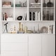 Modular Buffet and Display Cabinet - Modular Design in Pristine White ...