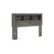 Signature Design by Ashley Frandern Gray Queen Bookcase Headboard - Bed ...