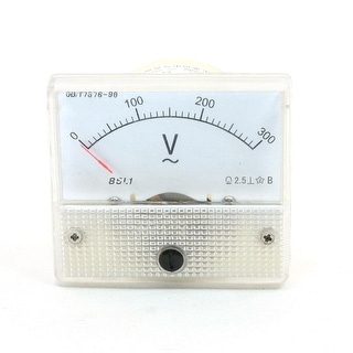 85L1 Rectangle Analog Volt Panel Meter Gauge AC 0-300V - AC 0-300V ...
