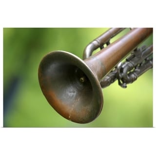 "Bronze statue of trumpet" Poster Print - Multi - Bed Bath & Beyond ...