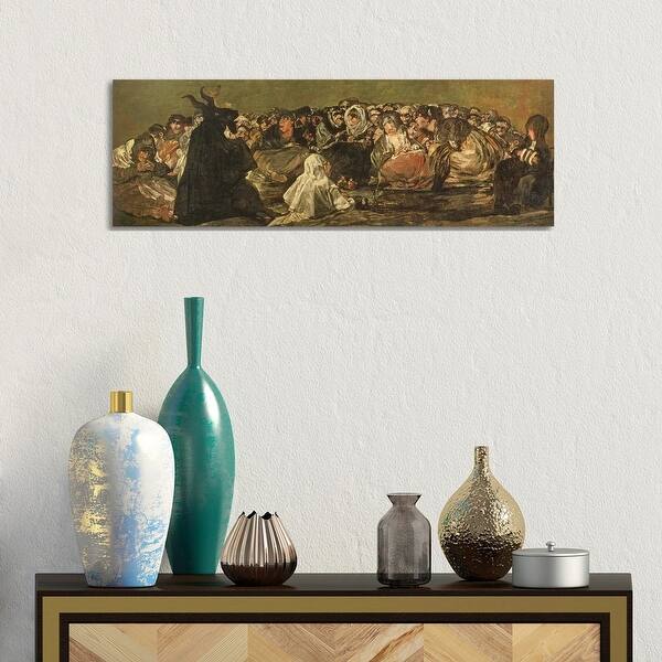 iCanvas "The Witches' Sabbath (The Great He-Goat), c.1821-23" by ...
