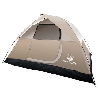 Water Resistant Dome Tent for Camping With Removable Rain Fly And Carry ...