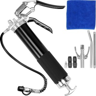 VEVOR Pistol Grip Grease Gun 3500 to 10000 PSI 4 to 20 OZ Professional ...