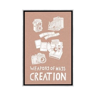 iCanvas "Weapons Of Mass Creation - Photography" by Bianca Green Framed ...