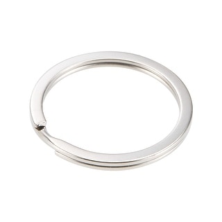 Split Key Ring Open Flat Jump Connector for Zipper Handbag, 10Pcs - Bed ...