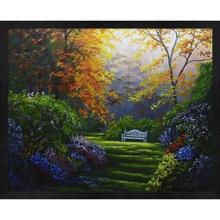 Gary Adams 'Restful Place' Framed Art - Bed Bath & Beyond - 36593242